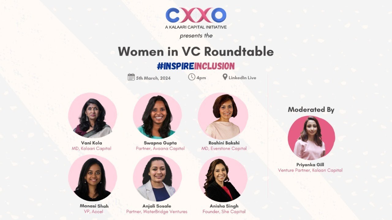 CXXO Women in VC Roundtable - YouTube