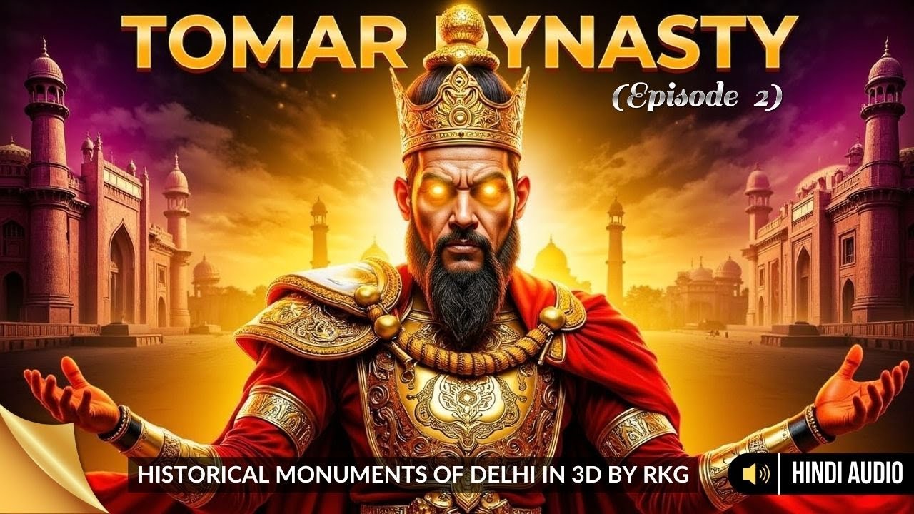 Episode 2 - Tomar Dynasty | Historical Monuments of Delhi by RKG - YouTube