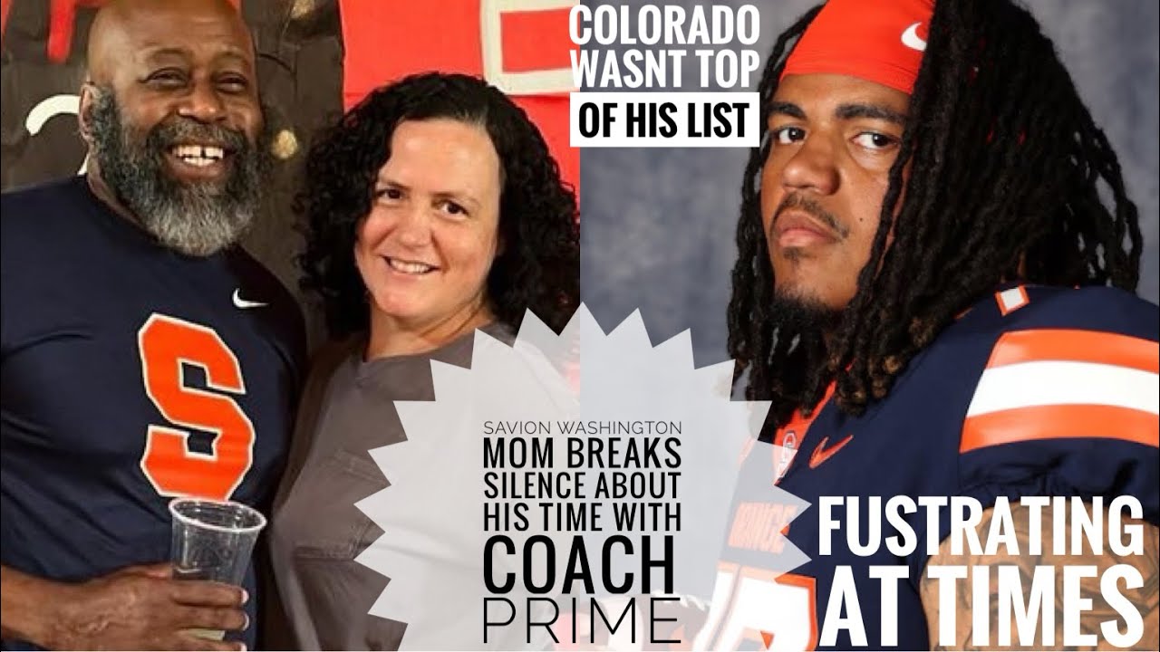 Savion Washington MOM BREAKS SILENCE On His Time With Coach Prime ...