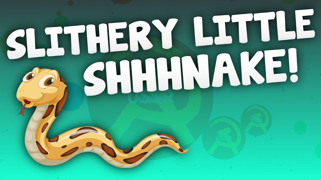 Slithery little shhhnaaake (agar io) - YouTube