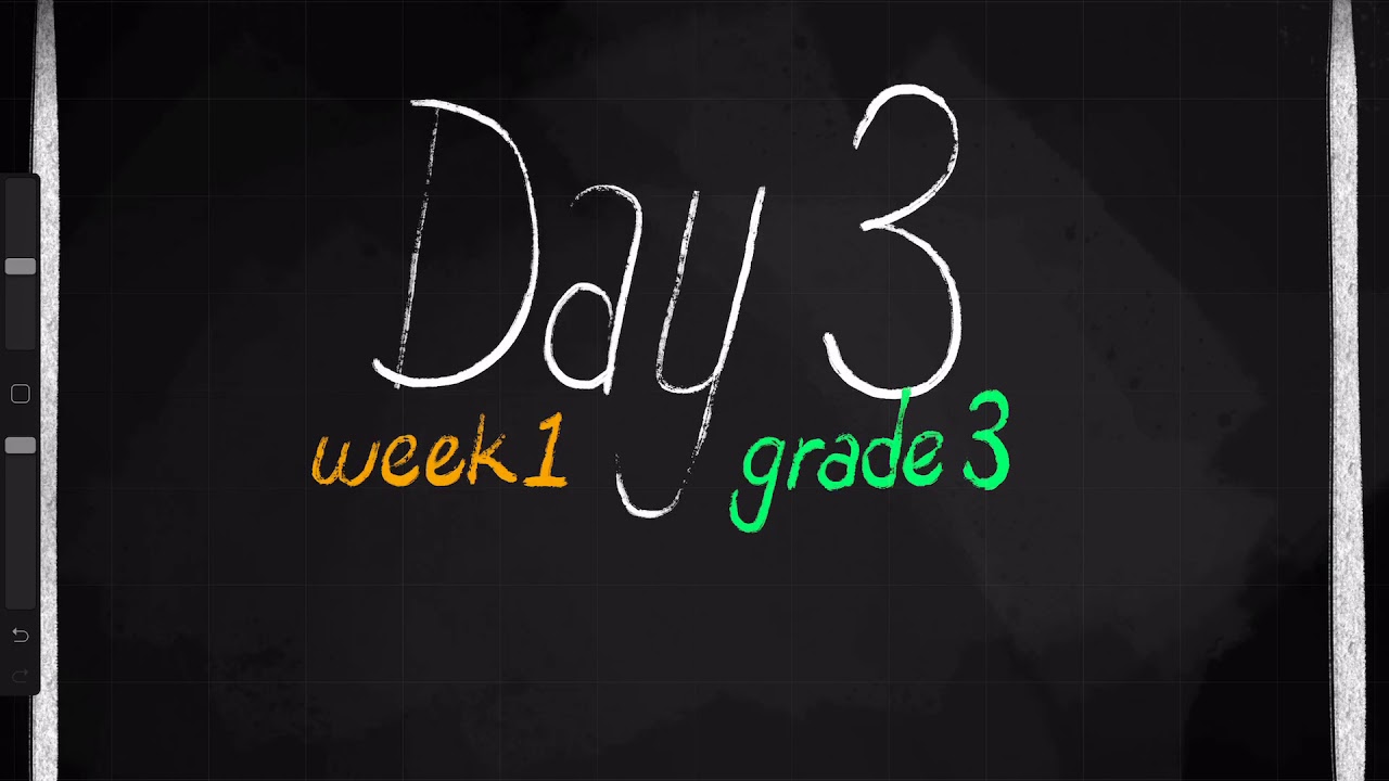 Grade 3, Week 1, Day 3 - YouTube
