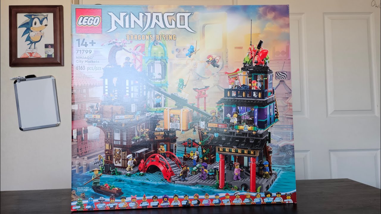 Lego Ninjago Live Build - Ninjago City Markets Part 1 (71799) - YouTube