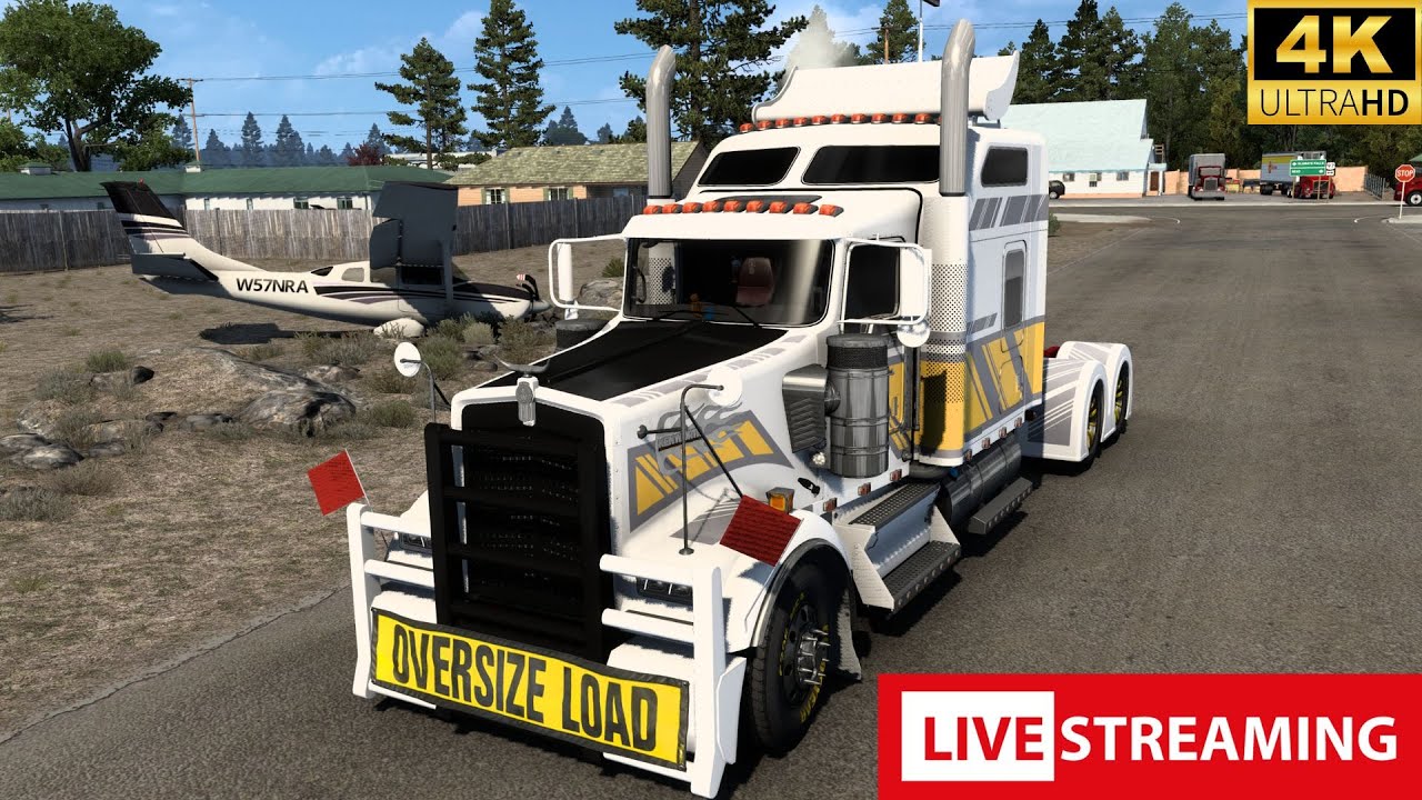 ATS Live Trucking | Thrustmaster T248 wheel gameplay - YouTube