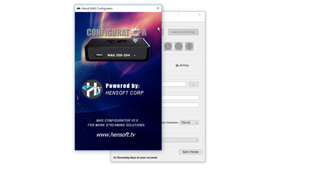 Mag Configurator for Desktop V2.0 - YouTube