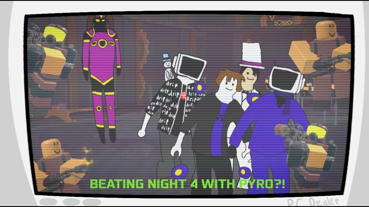 Night 4 with Pyromancer?! [TDS Meme & Edited] - YouTube