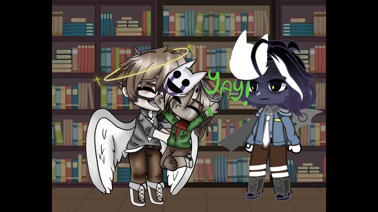 Reunited At Last… Gacha Club & art— Henry emily, Charlie, and Michael ...