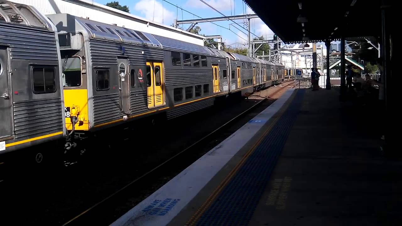 Sydney Trains K88+K98 arriving at Strathfield P6 - YouTube