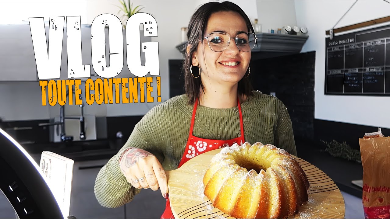☀ 1238 [VLOG] - LAURA SUPER CONTENTE DE SON gâteau au citron ! - YouTube