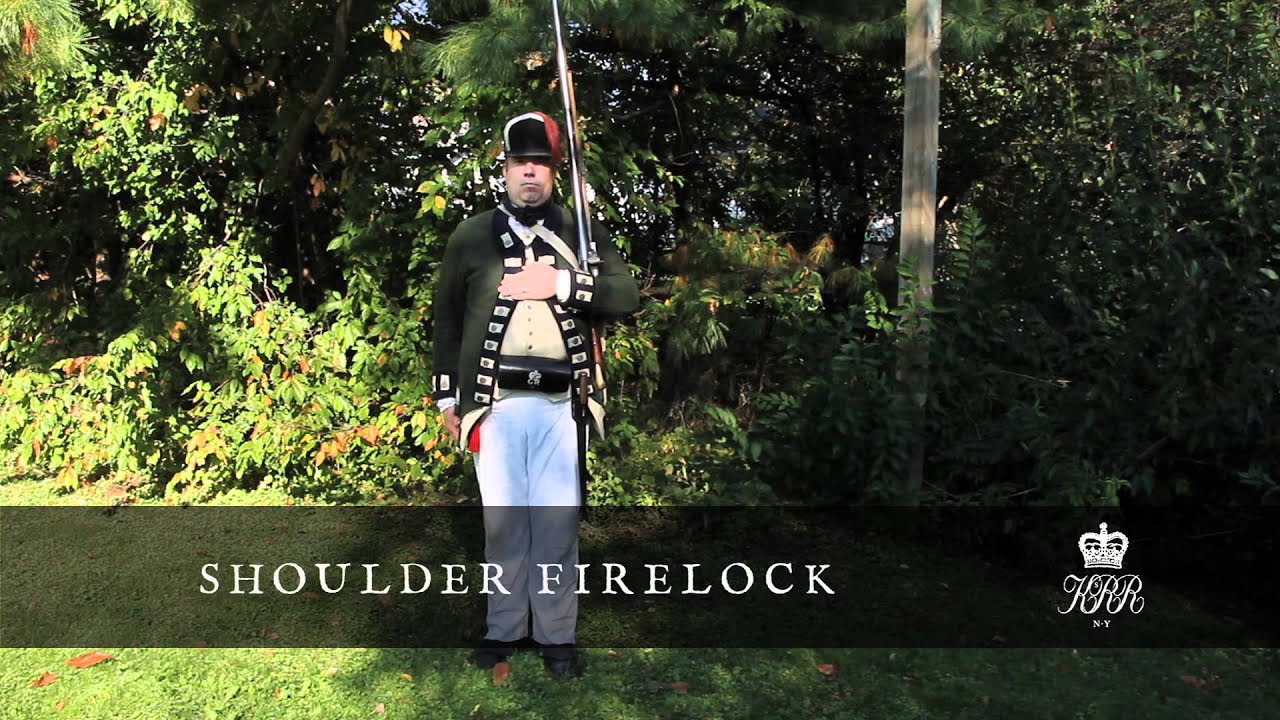 King's Royal Yorkers Drill Manual - XVI - Support Firelock / Shoulder ...