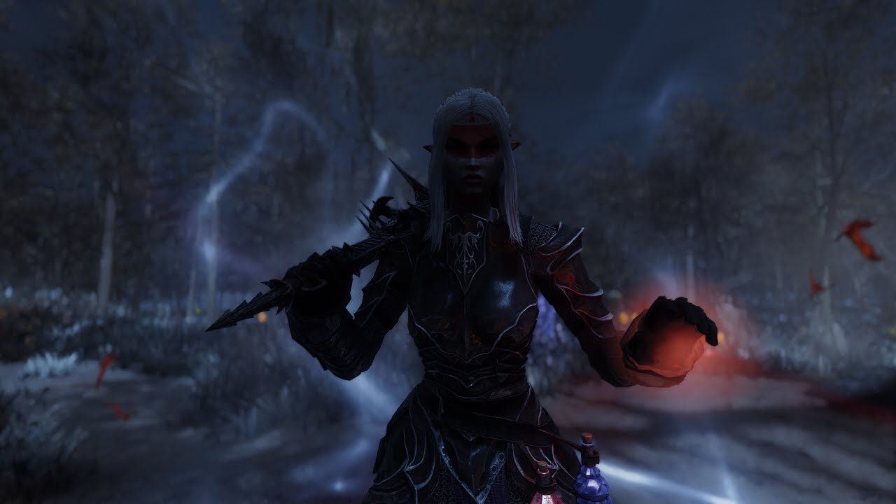 LoreRim | Molag Bal Drain Tank vs Movarth Piquine - YouTube