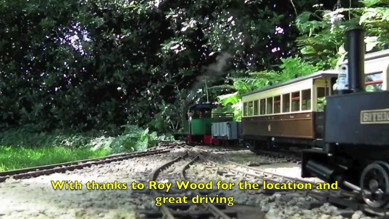 Cheddar Hercules - Live Steam Garden Railway - YouTube