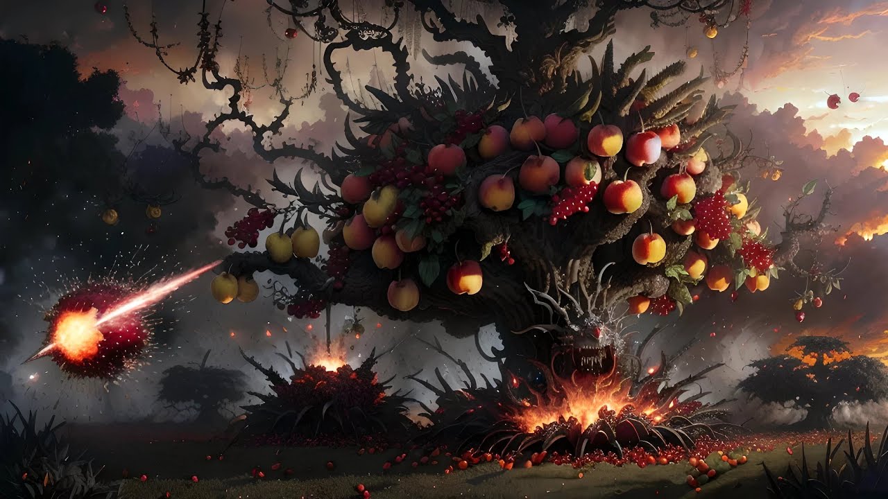 The Sudden Detonations of Exploding Vegetation - YouTube