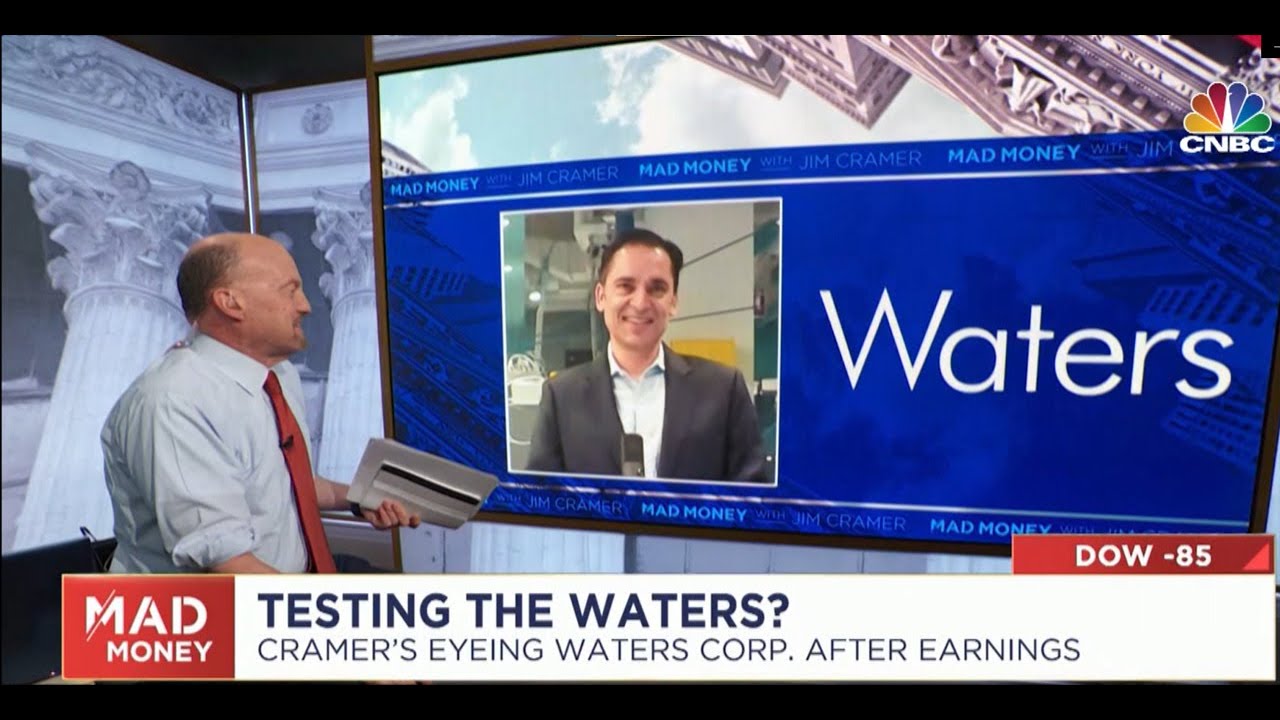 Waters CEO on "Mad Money with Jim Cramer" - YouTube