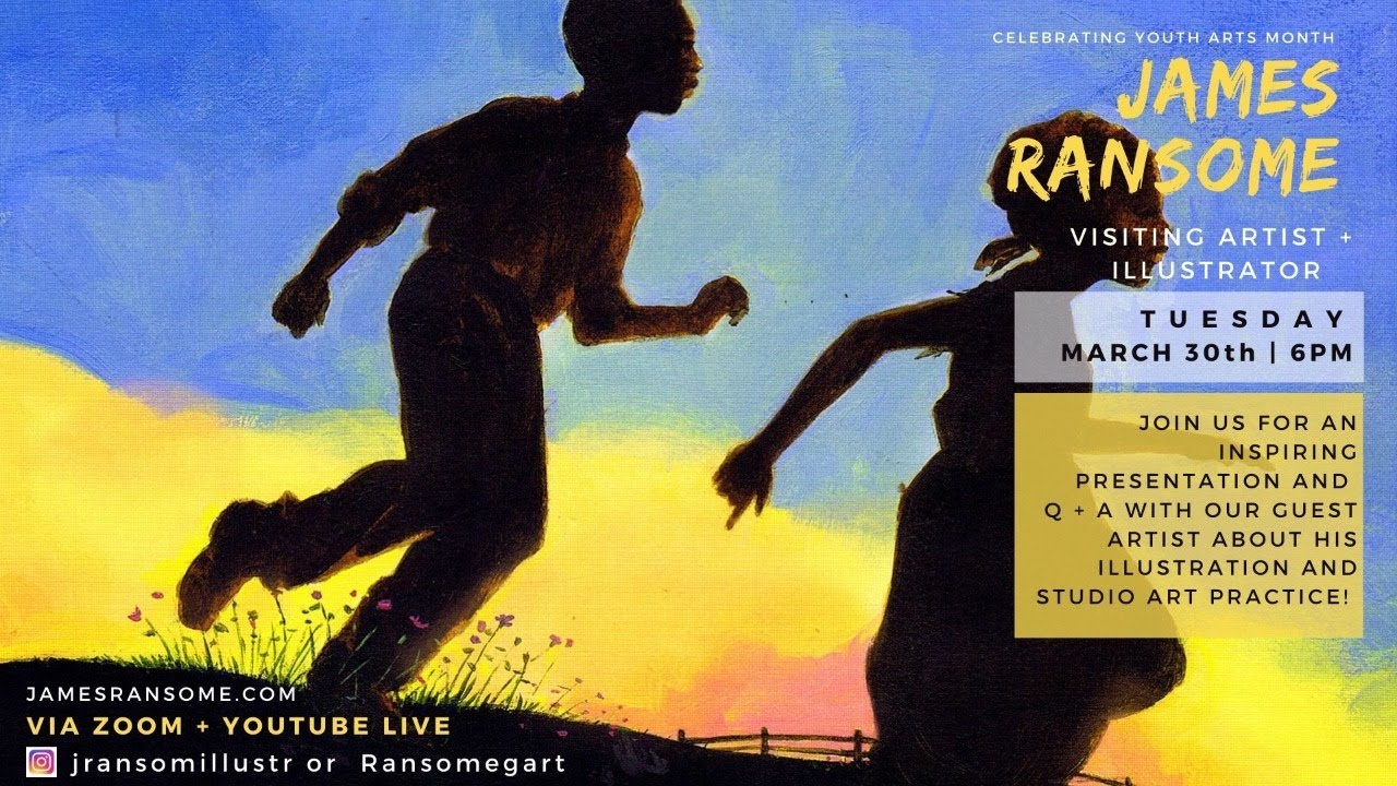 Visiting Artist Presentation + Q + A: James Ransome - YouTube