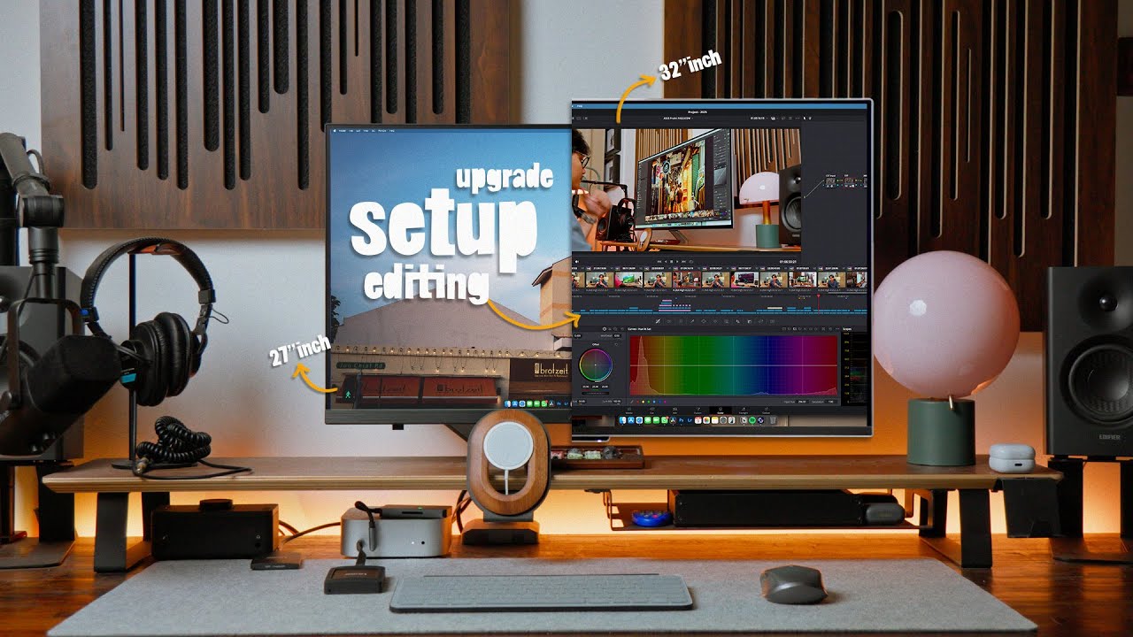 Monitor Paling Cocok Buat EDITING ⁉️ Upgrade Setup Editing Part 1 ...