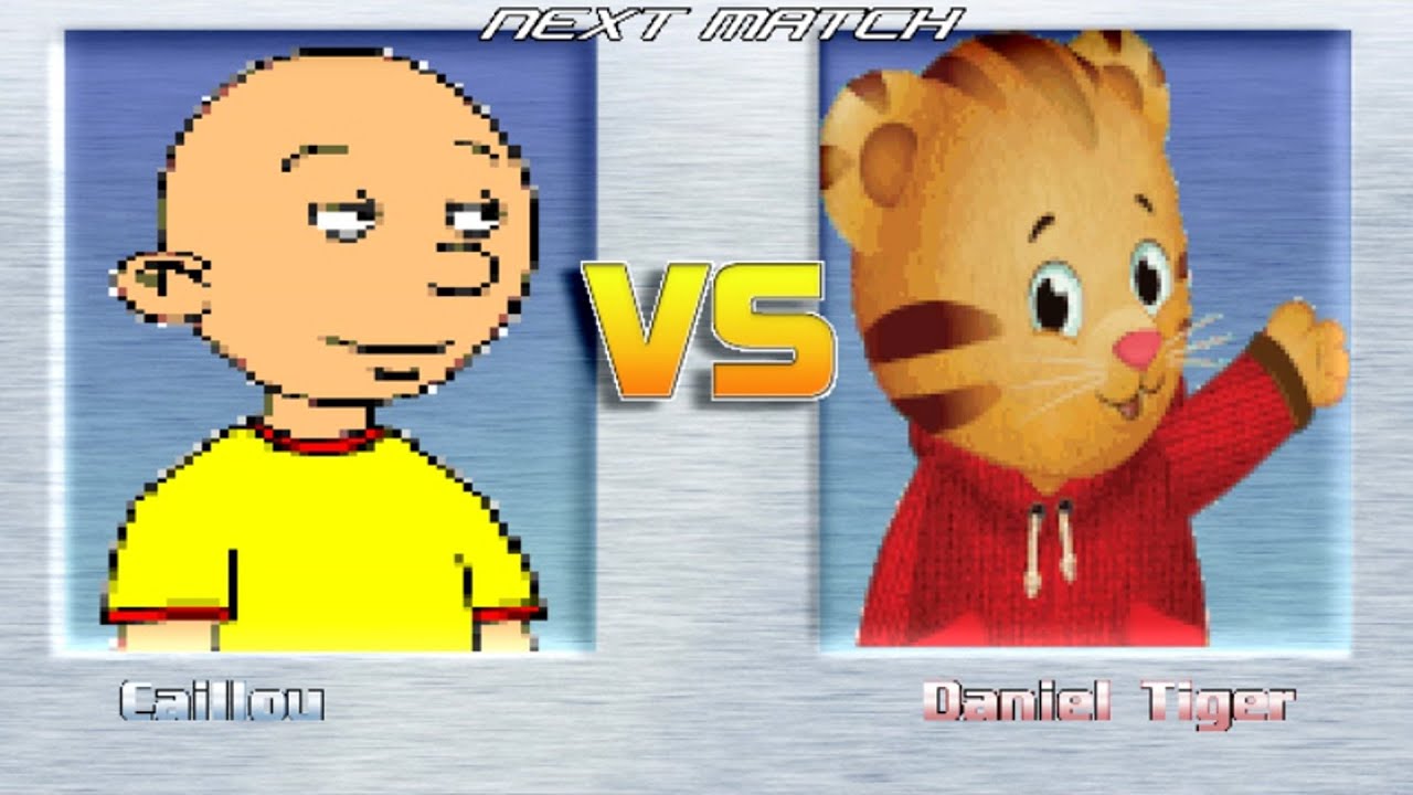 M.U.G.E.N BATTLES | Caillou Anderson vs Daniel Tiger | GoAnimate vs ...