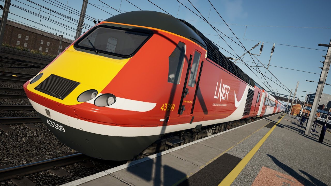 VTEC Class 43 HST Departs Doncaster with tones | TSW4 - YouTube