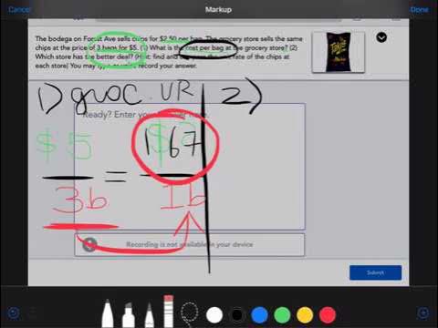 Solution ~ Find and Compare Unit Rates - YouTube