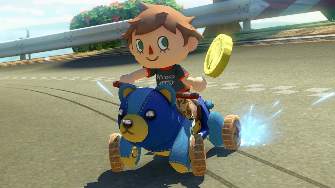 Mario Kart 8 Deluxe - 150cc Egg Cup (Villager Gameplay) - YouTube