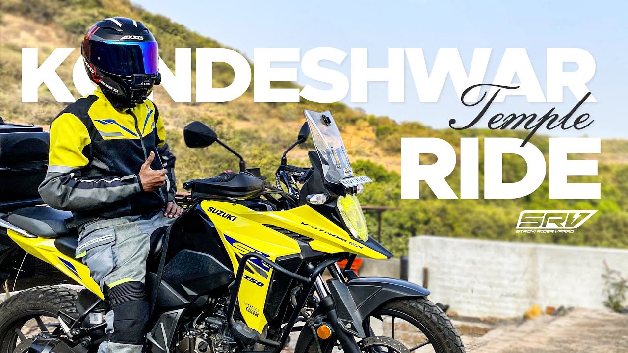 Kondeshwar Temple Ride || Pune || Vstrom sx250 - YouTube