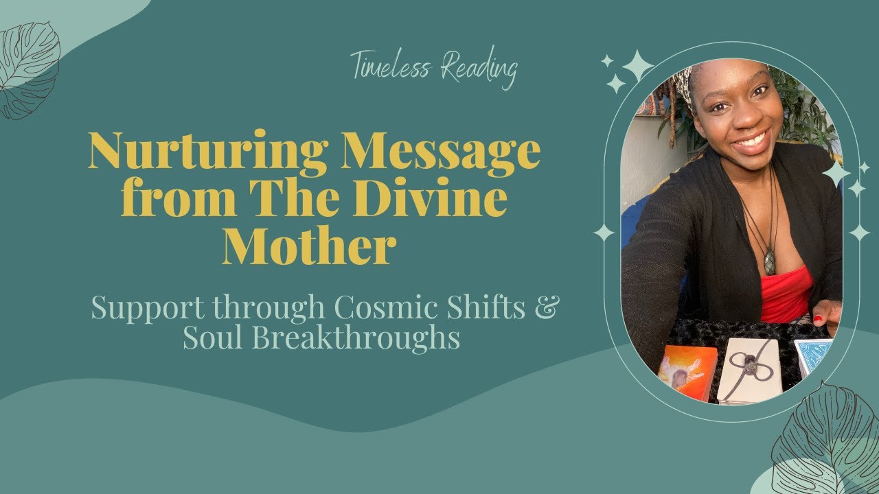 👐🏾 Nurturing message from the Divine Mother 💞 Support through Cosmic ...