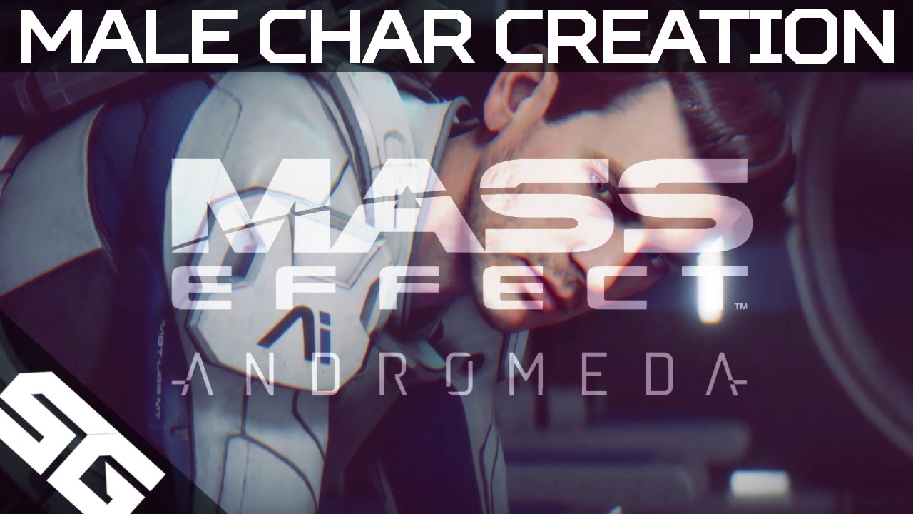 Mass Effect Andromeda! Male Character Creation! - YouTube