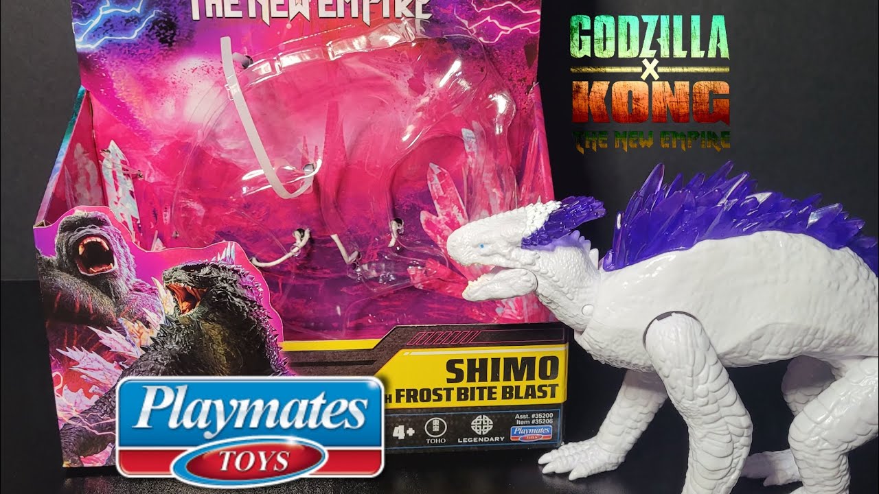 Godzilla x Kong Playmates Shimo With Frost Bite Blast Figure Review ...