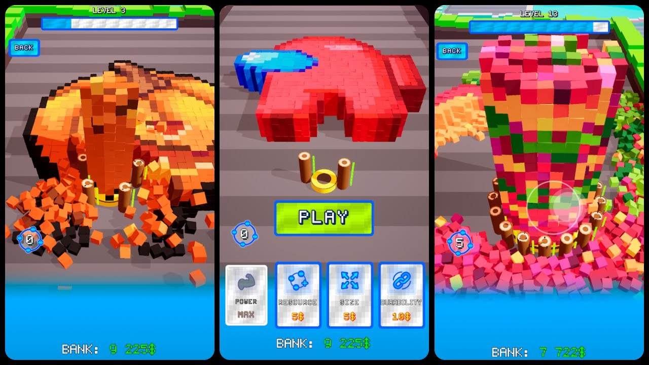 Cube Mess: Destroy Pictures Mobile Game | Gameplay Android & Apk - YouTube