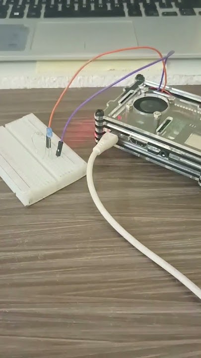 Blinking LED using Raspberry pi, python - YouTube
