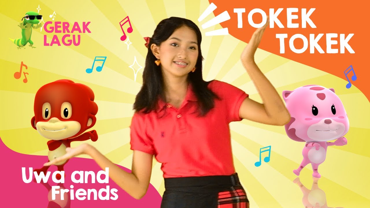 Tarian Tokek Tokek - Gerak dan Lagu Anak - Gecko Dance - YouTube