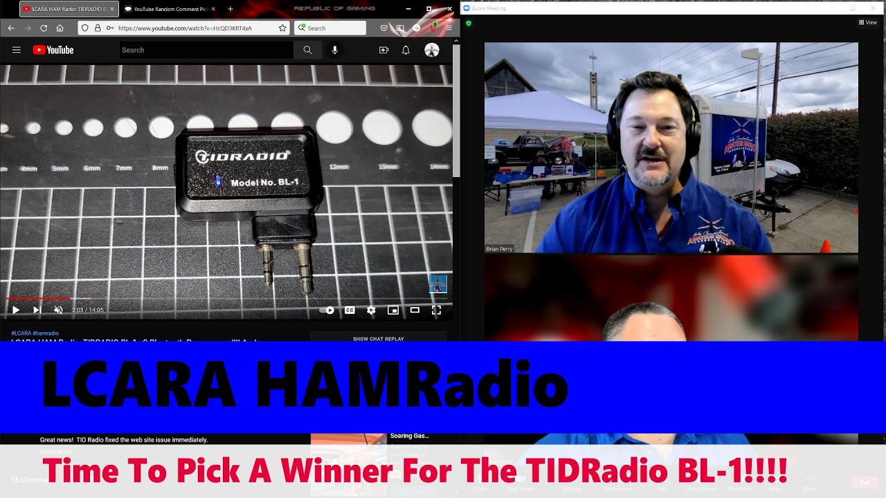 LCARA HAM Radio: TIDRadio Contest Winner!!!! - YouTube