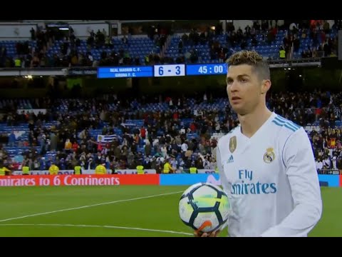 Quattrick C. Ronaldo vs Girona  | Real Madrid vs Girona Highlights 18/03/2018