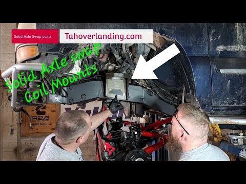 How to Install Tahoverlanding Coil Mounts GM Solid axle conversion ...