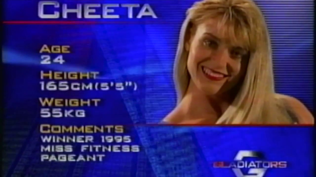 Australian Gladiators - Cheeta Bio. - YouTube