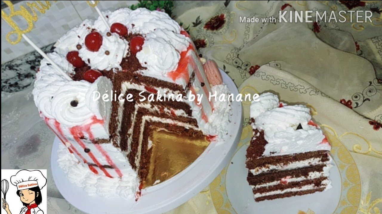 Red Velvet Cherry Cake With Cream Cheese 😋😋😋😋 الكيك الاØÙ…ر المخملي Youtube