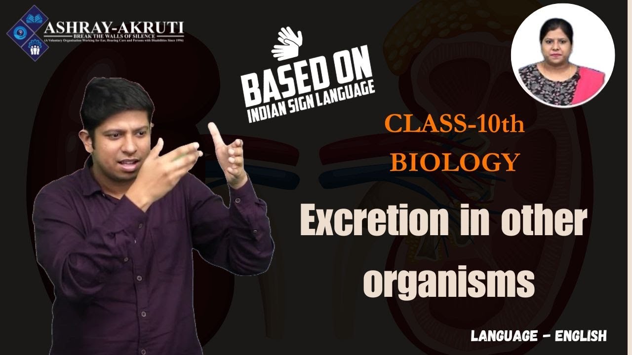 10th class Biology I Excretion in other organisms | Lessons in sign ...