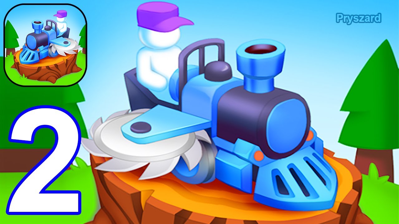 Train Miner - Gameplay Walkthrough Part 2 Tutorial Rail Lands Stone ...