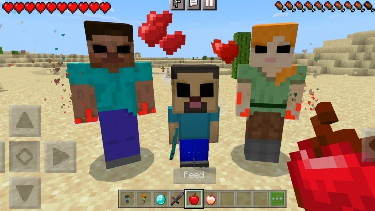 How to Breed Evil Steve and Evil Alex in Minecraft ! - YouTube