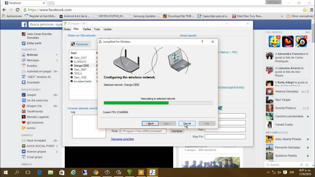 Conecta al wifi por wps funciona :P - YouTube