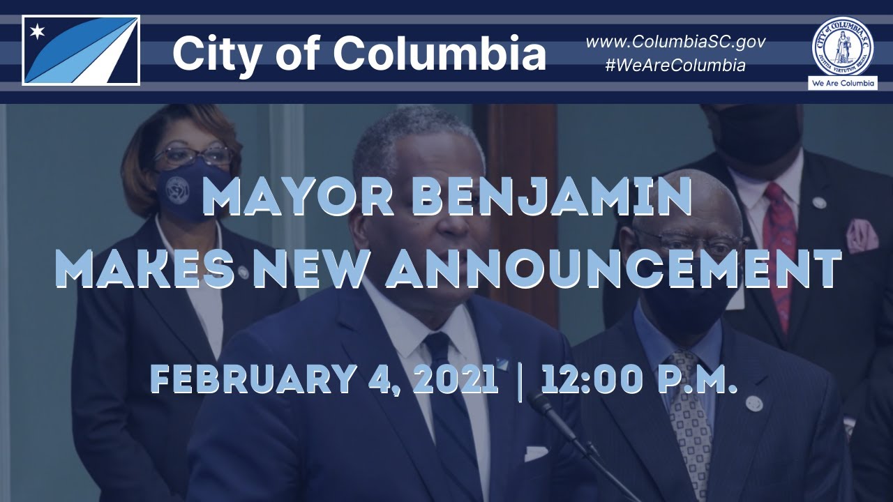 Mayor Benjamin Makes New Announcement | Press Conference - YouTube