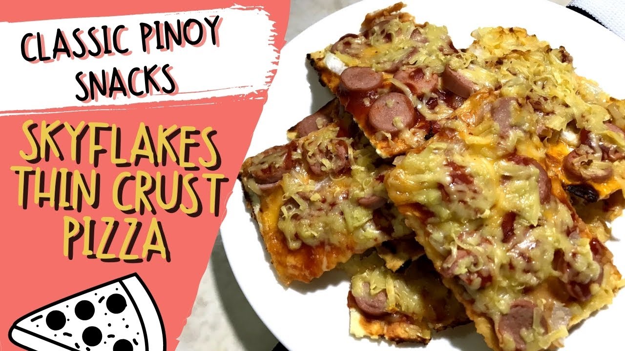 SKYFLAKES THIN CRUST PIZZA using SKYFLAKES CRACKERS | Easy and ...