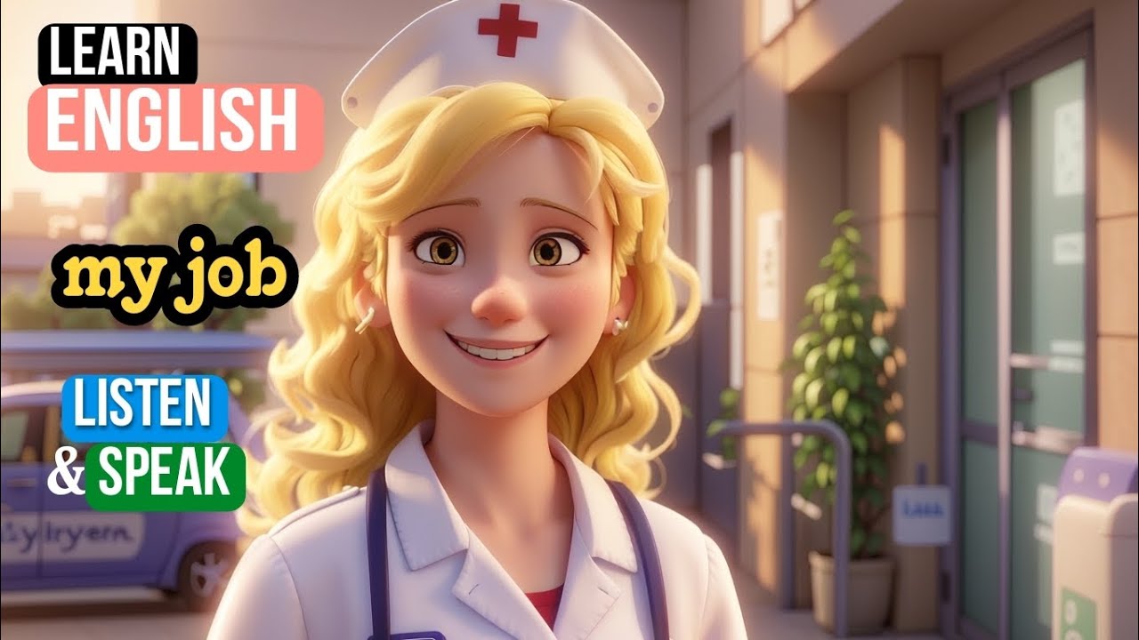 My Job as a nurse | Improve your English | English Listening Skills ...