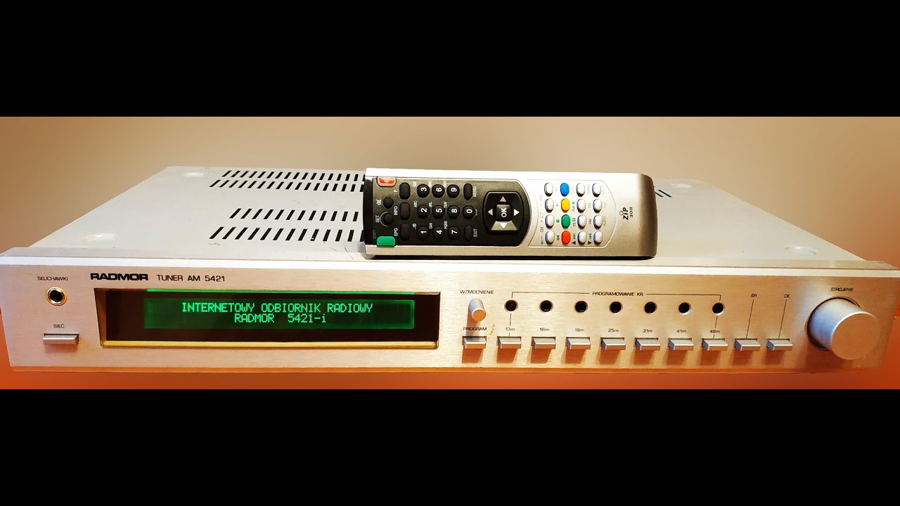 Radmor 5421i - radio internetowe - YouTube