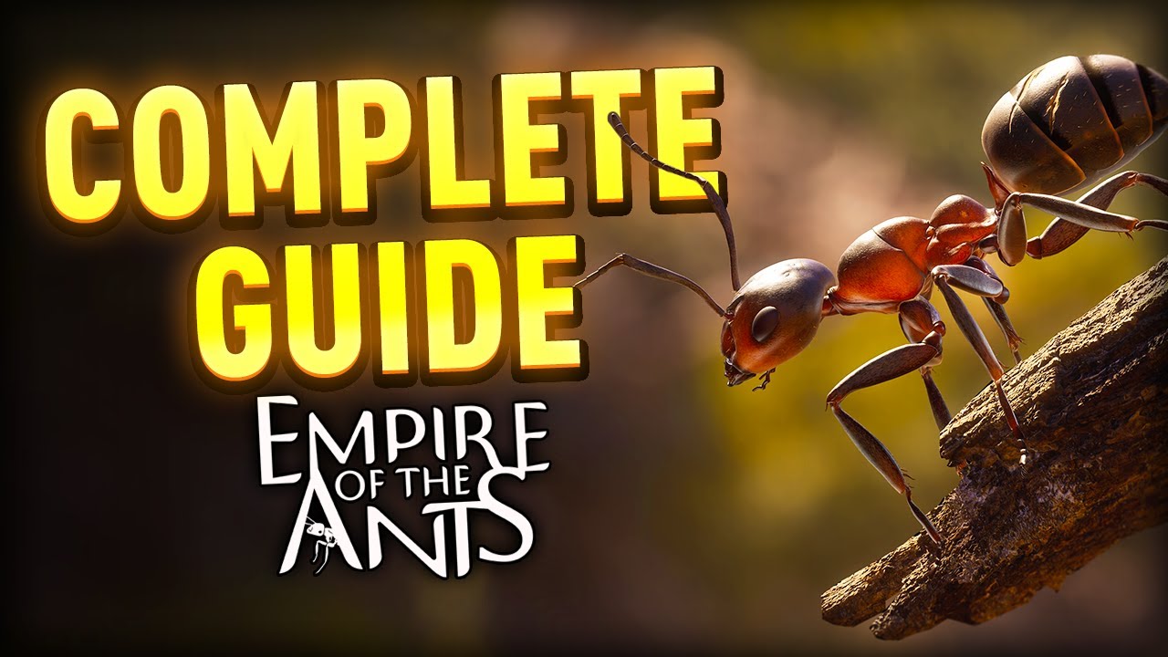 The Complete Empire Of The Ants Guide - Tips And Tricks Tutorial - YouTube