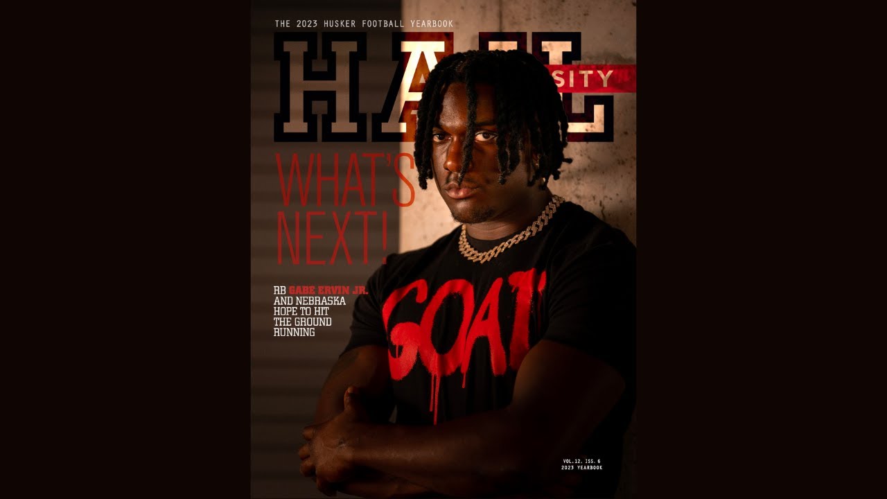 Nebraska Football: Behind-the-Scenes of Gabe Ervin Jr.'s Yearbook Photo ...