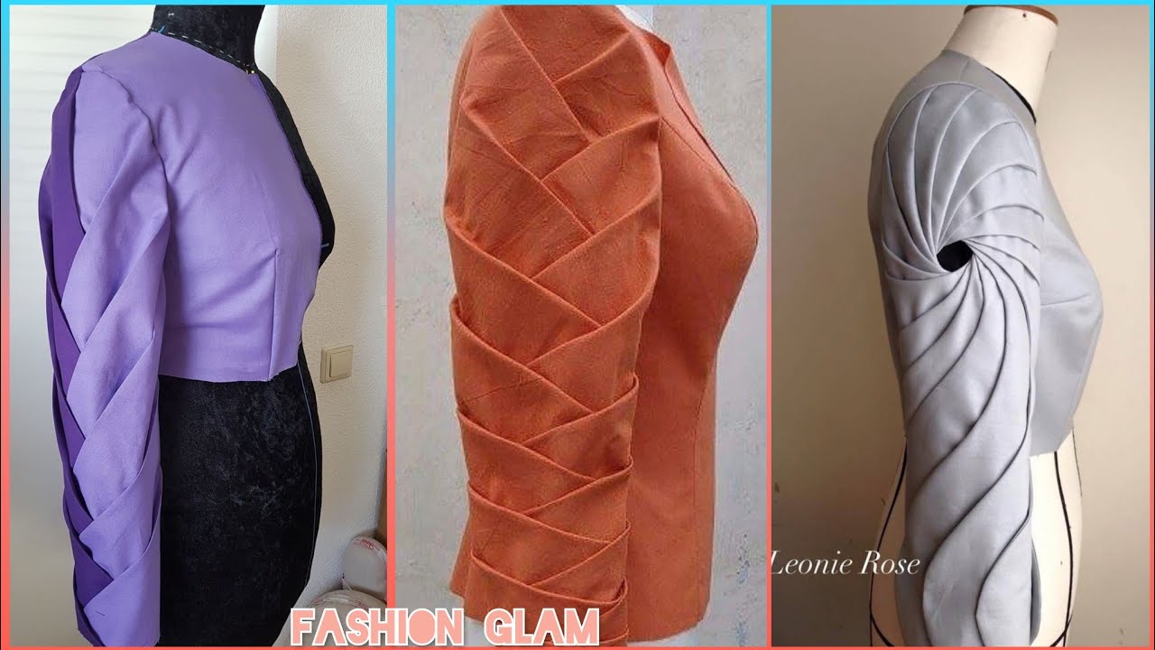 Origami Sleeves Designs/Long Sleeves Styles Patterns/Advance Japanese ...