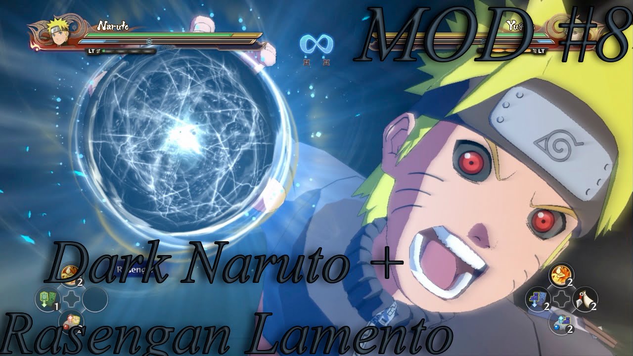 DARK NARUTO+RASENGAN LAMENTO (DARK)!! | MOD by DajamMeseg | Naruto Shippuden: Ultimate Ninja ...