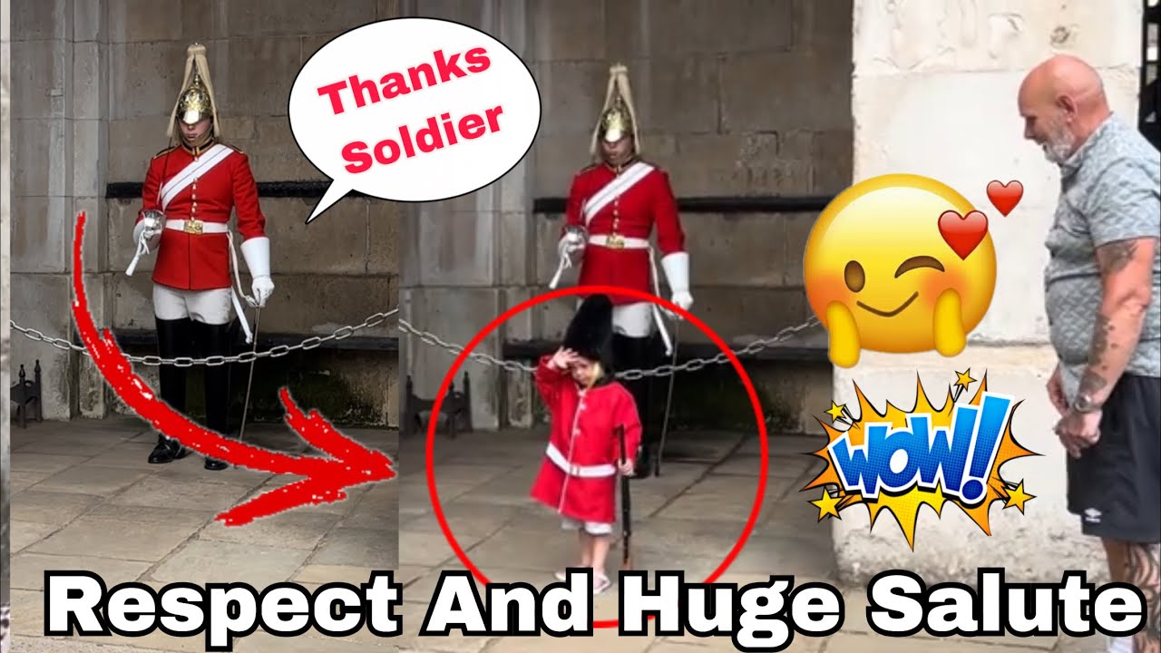 VERY INSPIRATIONAL! Little Boy Dresses Up As A Soldier And Salutes The ...