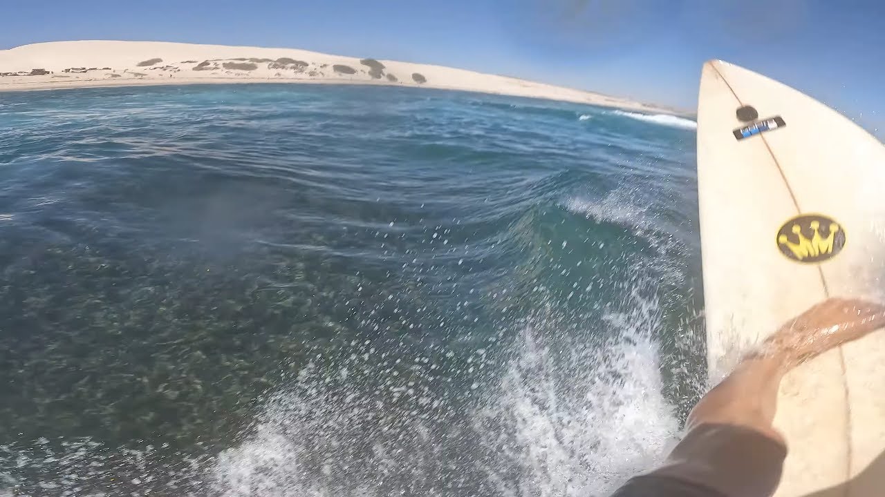 POV SURFING IN A SOLAR ECLIPSE: EPIC REEF BREAK - YouTube