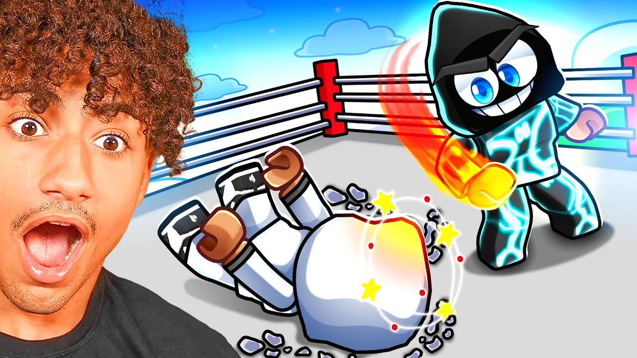 ROBROS PLAY ROBLOX SHADOW BOXING! - YouTube